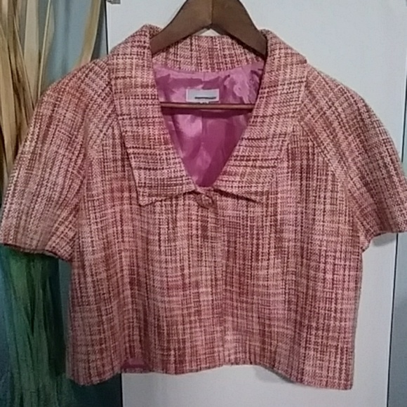 Symmetry | Jackets & Coats | Symmetry Multi Colored Crop Jacket | Poshmark